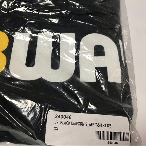 Tops | Subway Employee Uniform Staff Tshirt Black | Poshmark